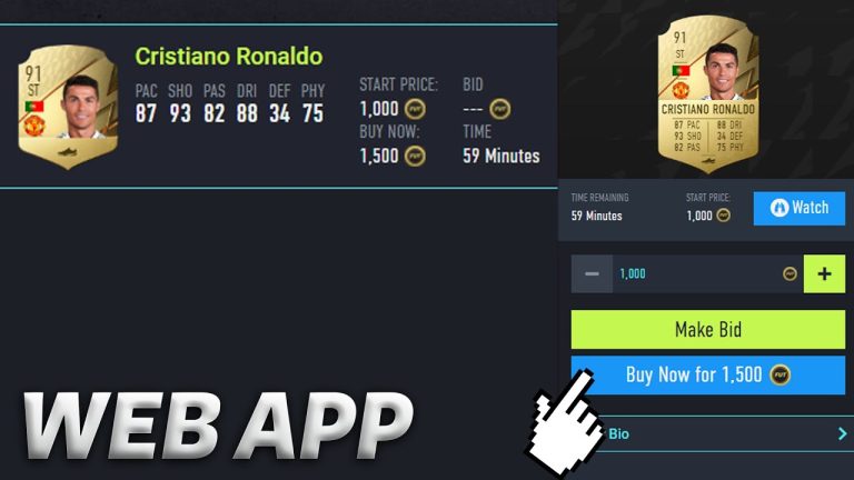 FIFA Web App – Twój niezbędnik do zarządzania Ultimate Team